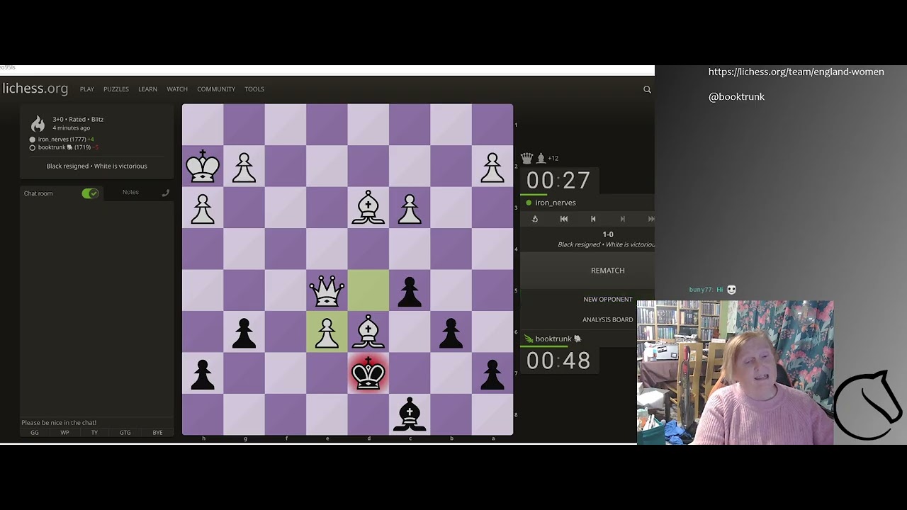 Chess Stream - lichess.org - 21/10/2024 Lichess Streamers Battle ...