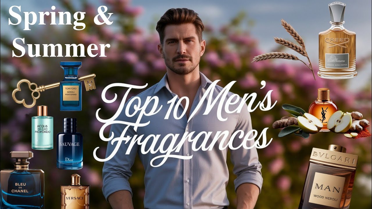 Best 10 Men's Fragrances for Spring & Summer @jeremyfragrance - YouTube