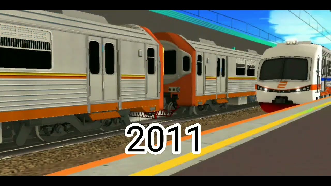 Fate kereta KRL toei 6051-6151 versi trainz simulator android divisi ...