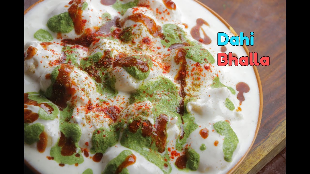 The Best DAHI BHALLA | Dahi vada | North Indian Style Dahi vada | By ...