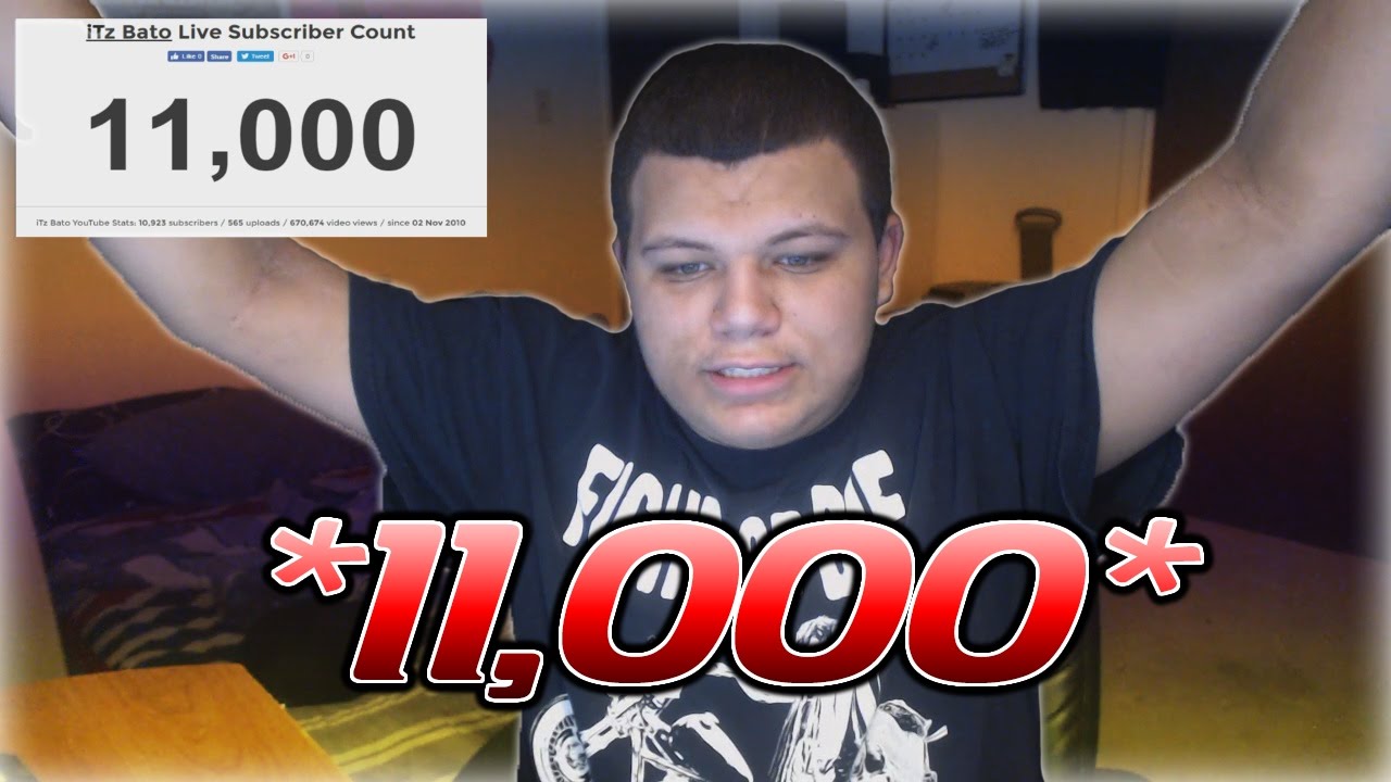 I Hit 11,000 Subscribers!!! - YouTube