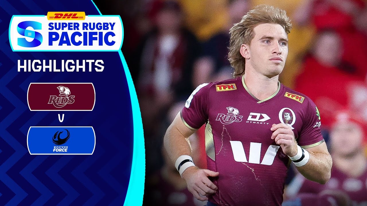 HIGHLIGHTS | Reds vs Force | Super Rugby Pacific Round 10 | Sky Sport ...