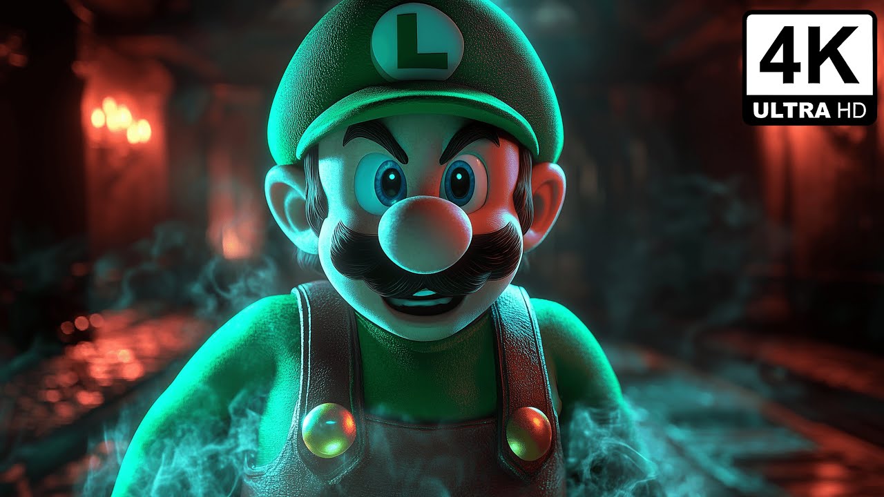 Luigi's Mansion - Full Game 100% Walkthrough | ULTRA Graphics Gameplay ...