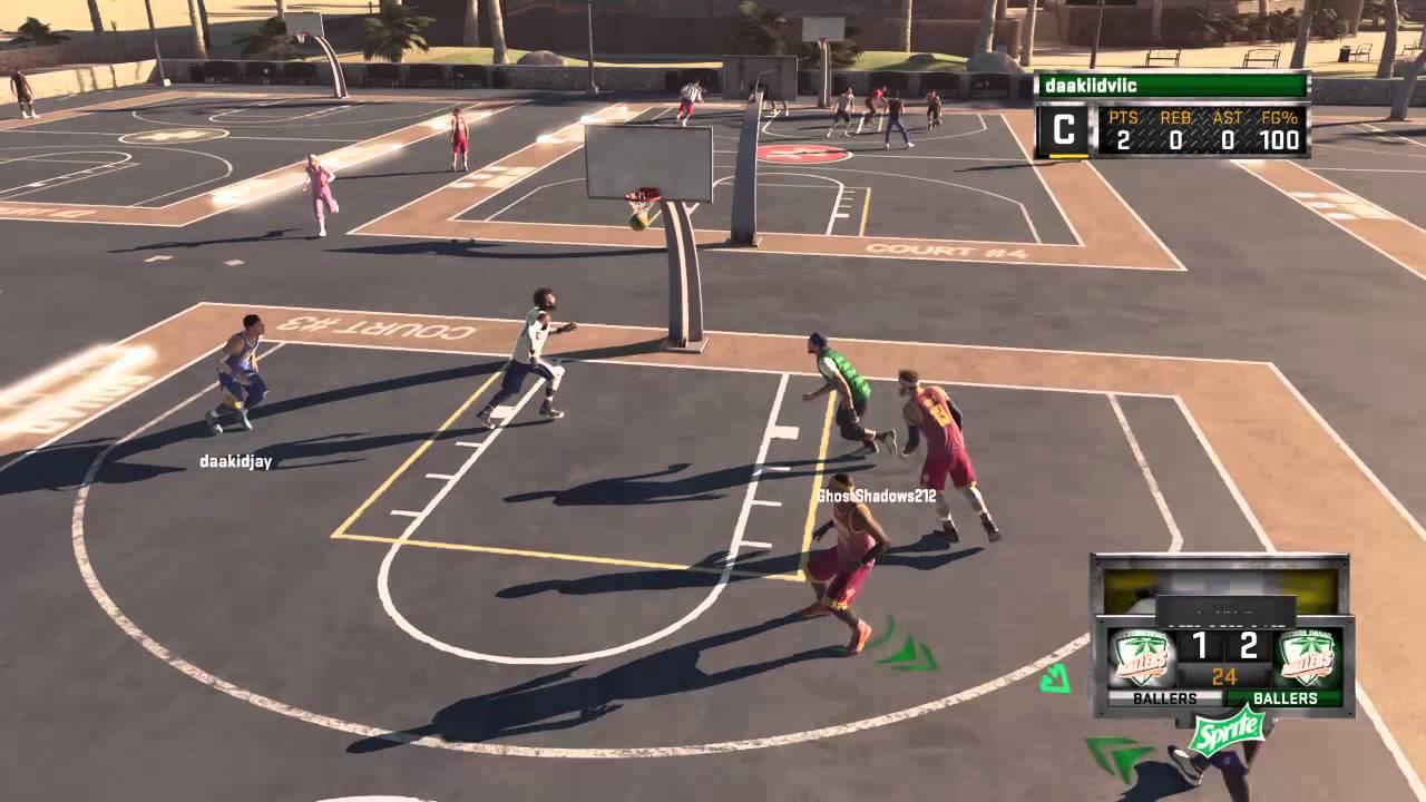 Deep 3-Point shot from the park - YouTube