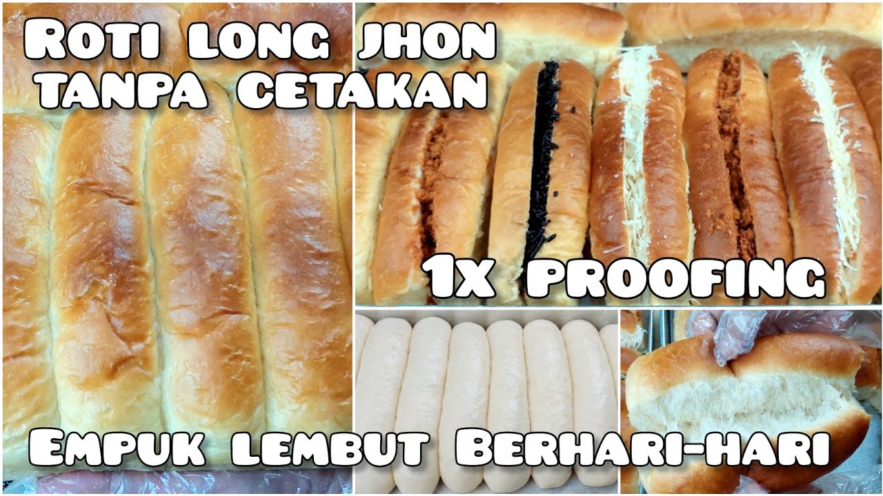 Resep Roti Long Jhon Panjang Panjang Tanpa Cetakan Empuk Sampai Berhari ...
