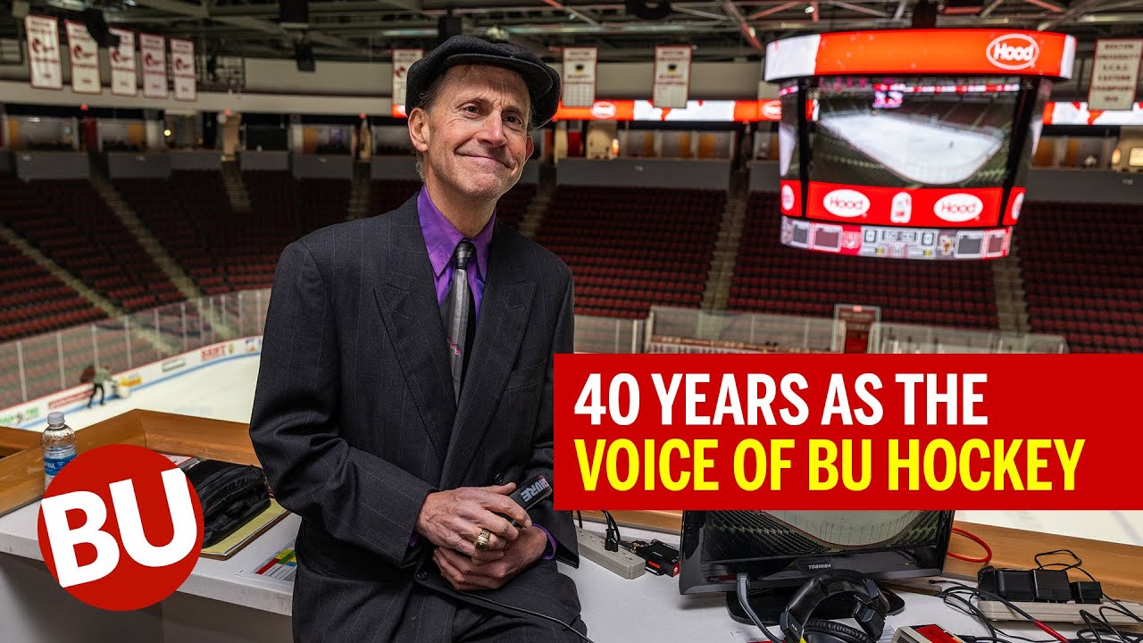 Boston University's Play-by-Play Hockey Announcer | 40 Years as the ...
