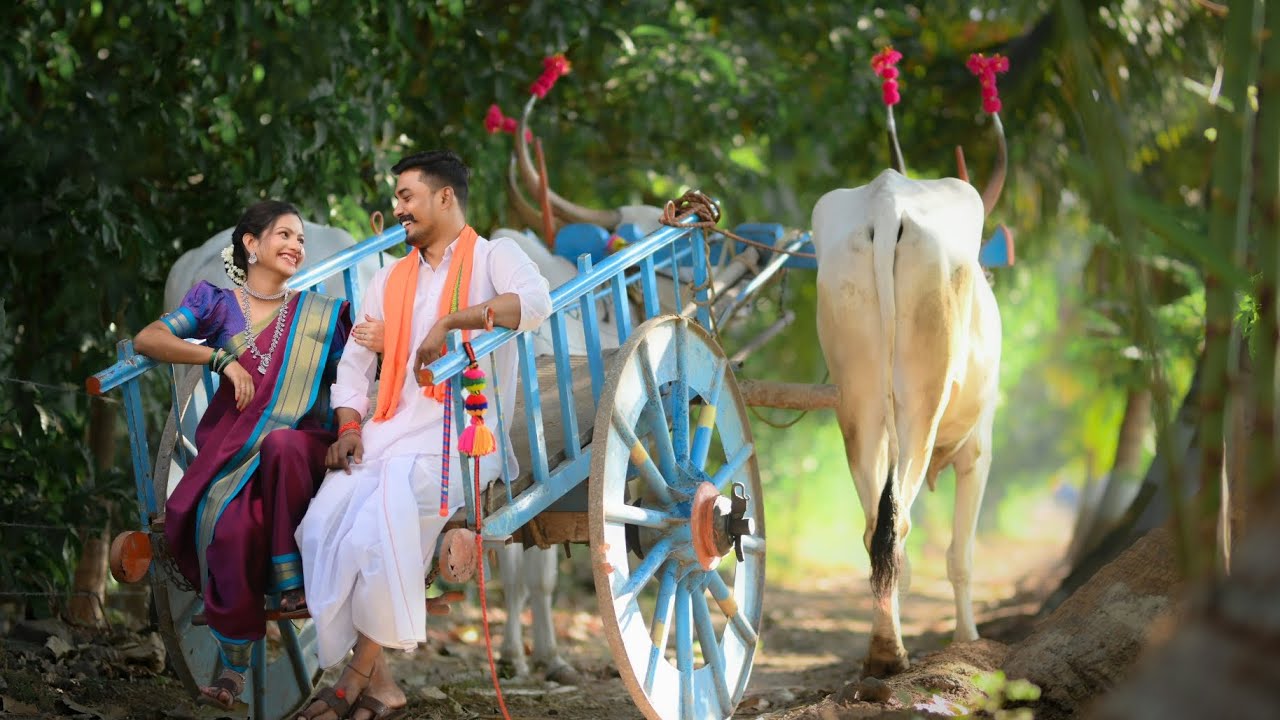 TRADITIONAL MARATHI PREWEDDING SHOOT 2024 || PRANAV ️‍🔥SHARVI || - YouTube