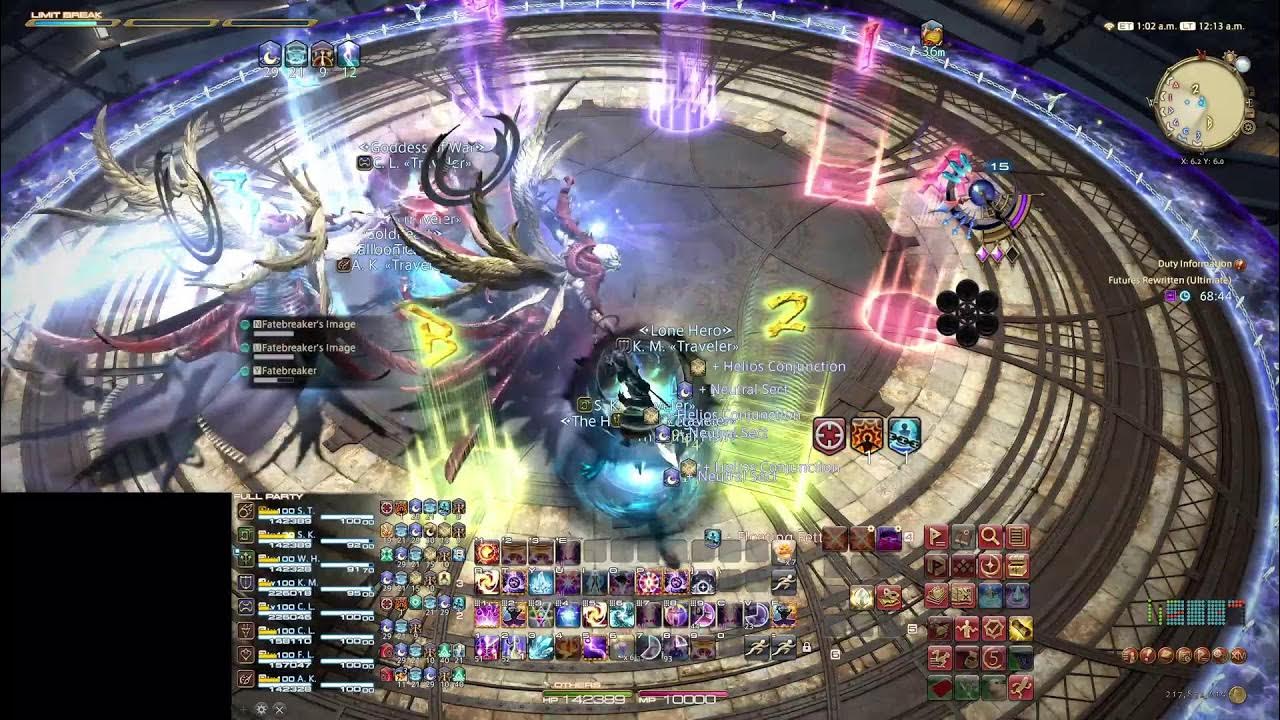 Final Fantasy XIV FRU Prog - YouTube