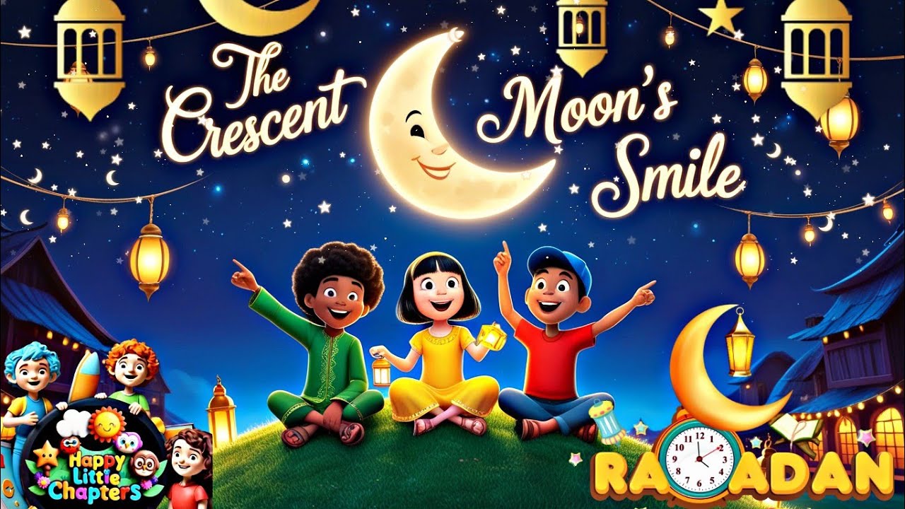 The Crescent Moon’s Smile🌜 | A Magical Ramadan Rhyme for Kids 🎶 - YouTube