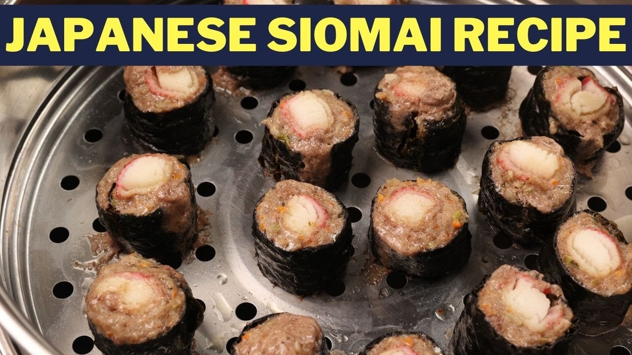 Japanese Siomai Recipe (Homemade - Filipino Style) - YouTube