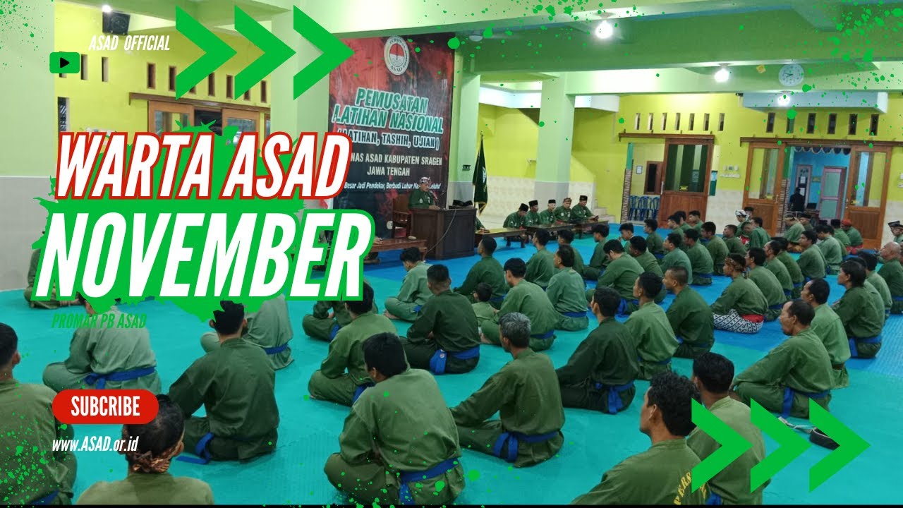 Warta Kegiatan ASAD November 2024 - YouTube