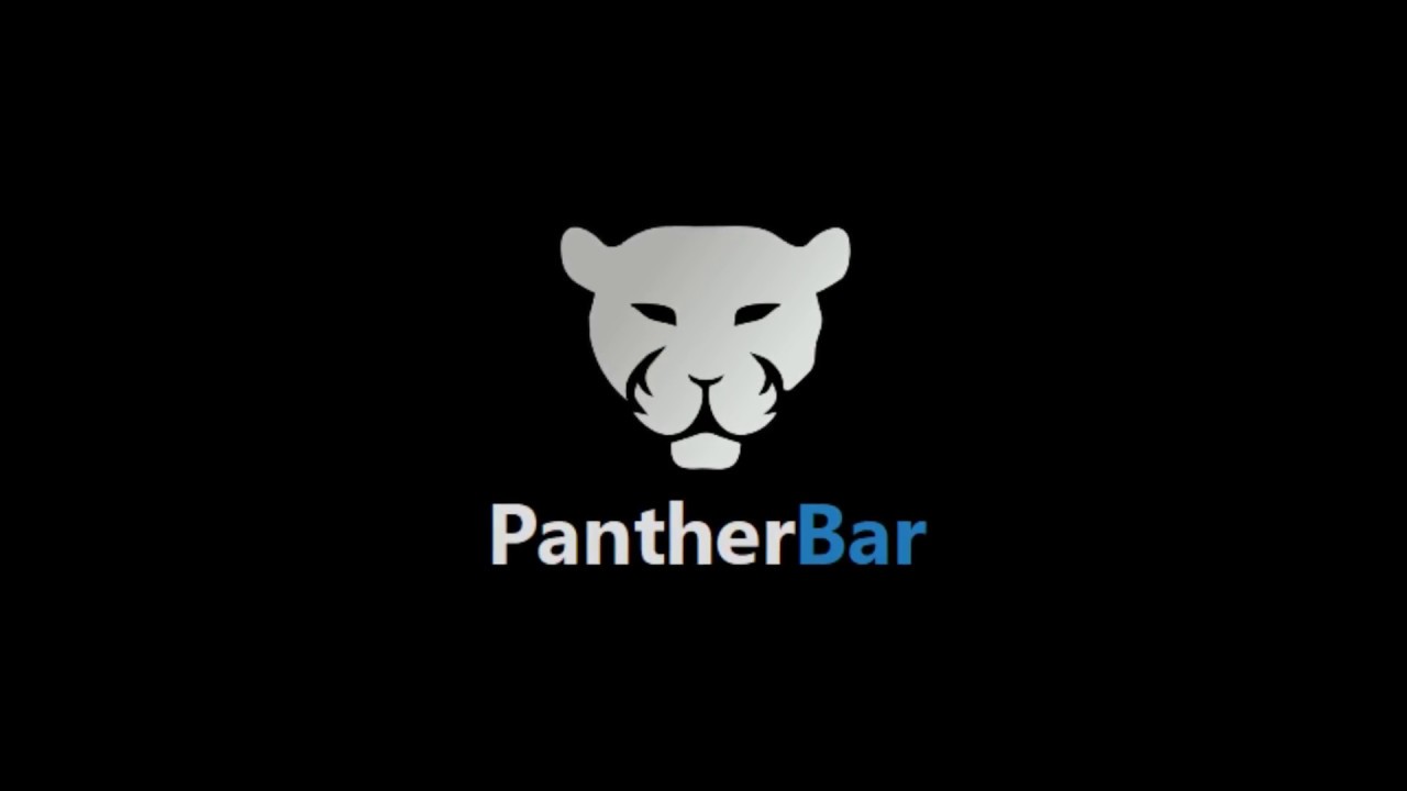Pantherbar for Windows 10 - YouTube