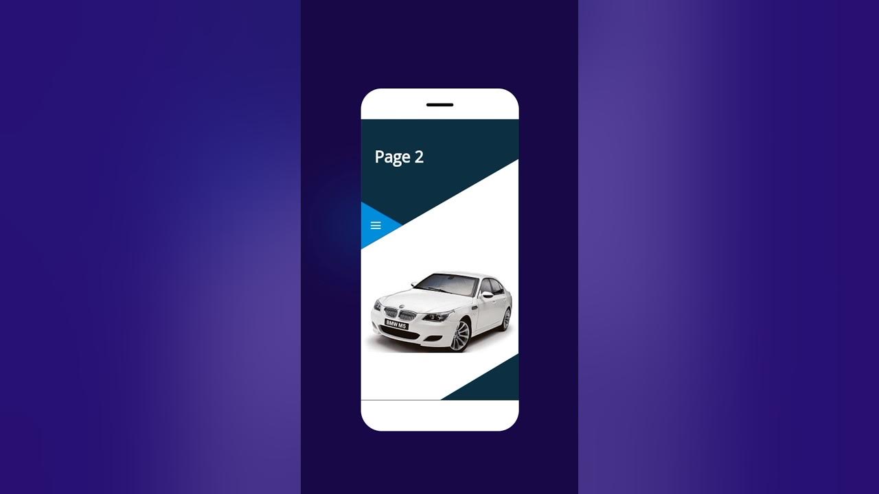 Create Sidebar Menu Using Html Css And Javascript Shorts