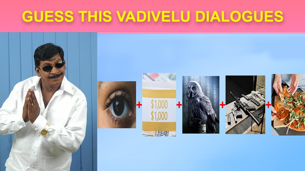 Vadivelu dialogue puzzle | Guess the dialogue | Puzzle | dialogue ...