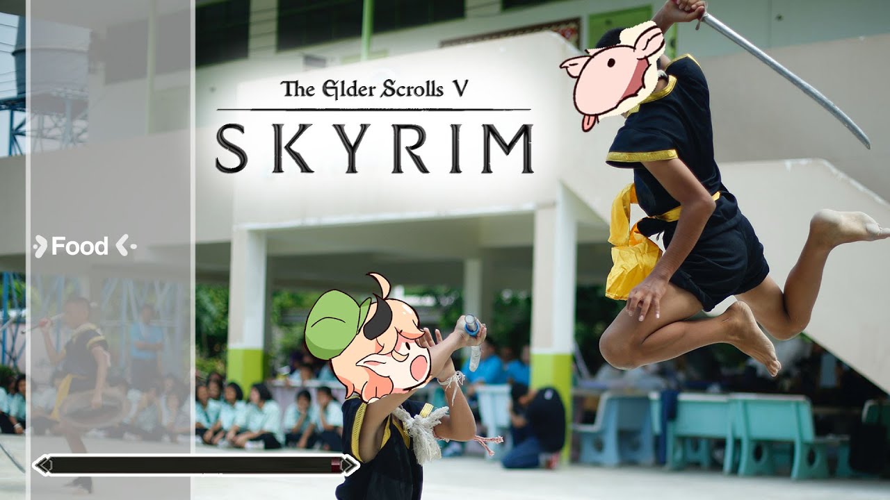 【Skyrim】Eating simulator! Hold up while I eat all these cheese wheels ...