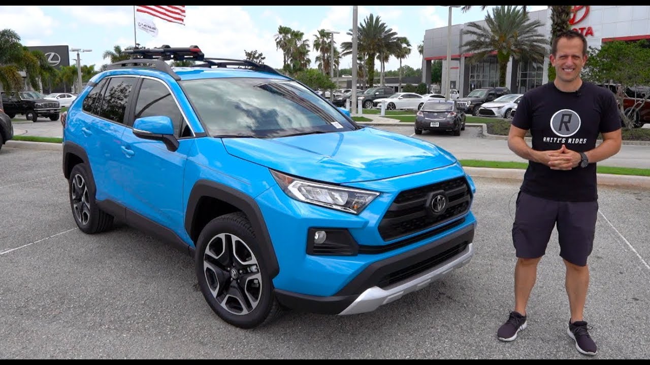 Did Toyota build the 2019 RAV4 Adventure into a NEW FJ Cruiser? - YouTube