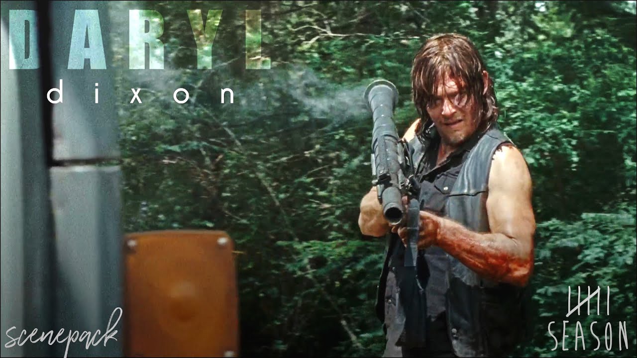daryl dixon badass scenepack (season six) - YouTube