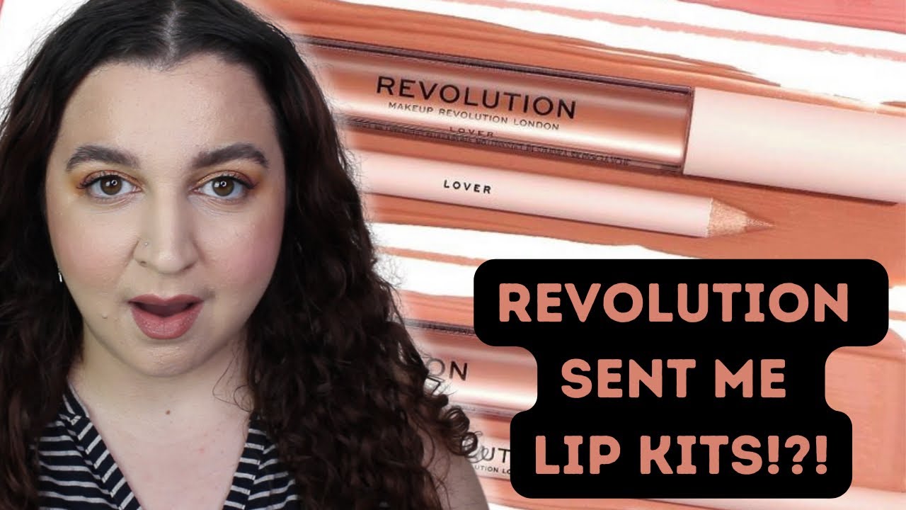 Makeup Revolution Lip Kit Swatches | Saubhaya Makeup