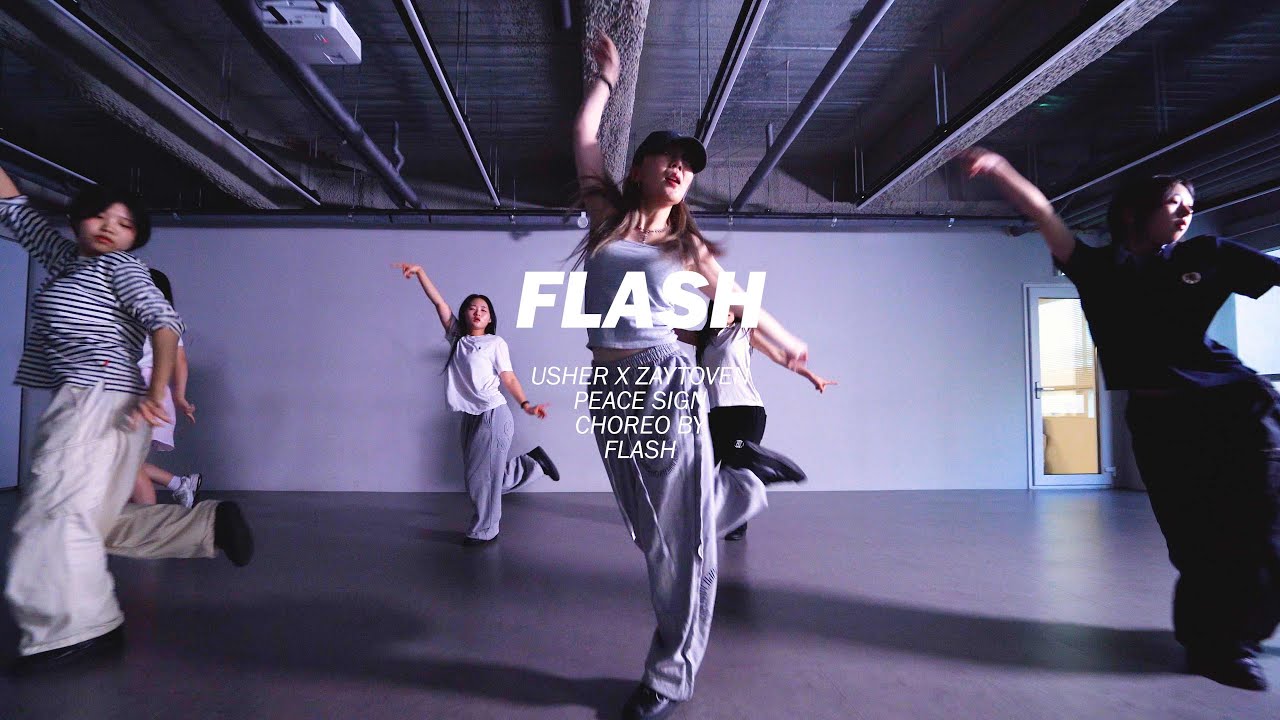 Usher x Zaytoven - Peace Sign I FLASH CHOREOGRAPHY - YouTube