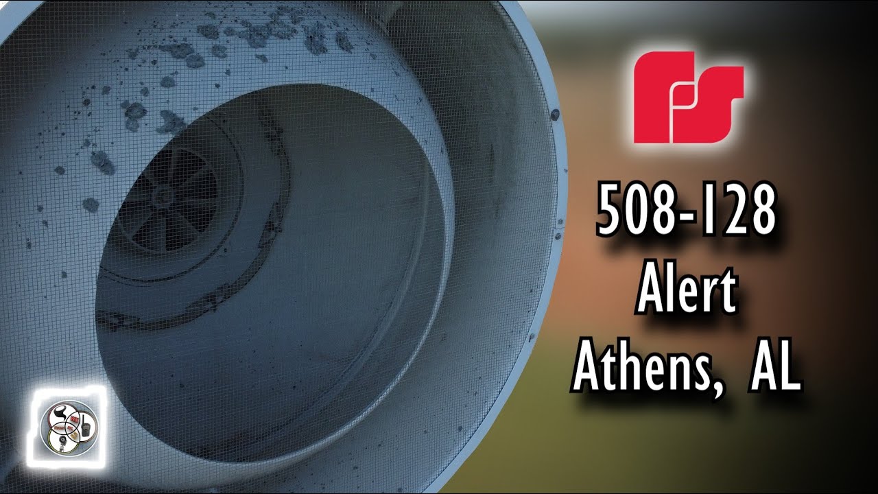 Federal Signal 508-128 Siren Test - Browns Ferry Nuclear Plant - Full ...