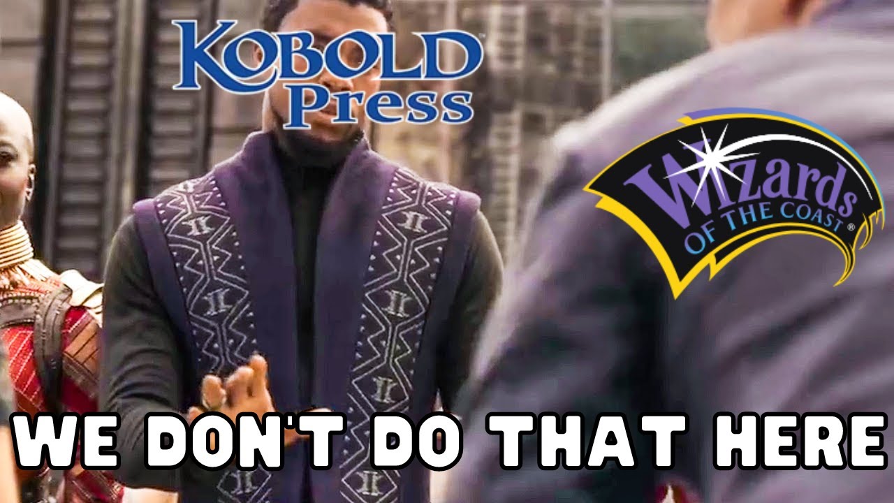 Kobold Press NOT Backing Down From WoTC With Project Black Flag - YouTube