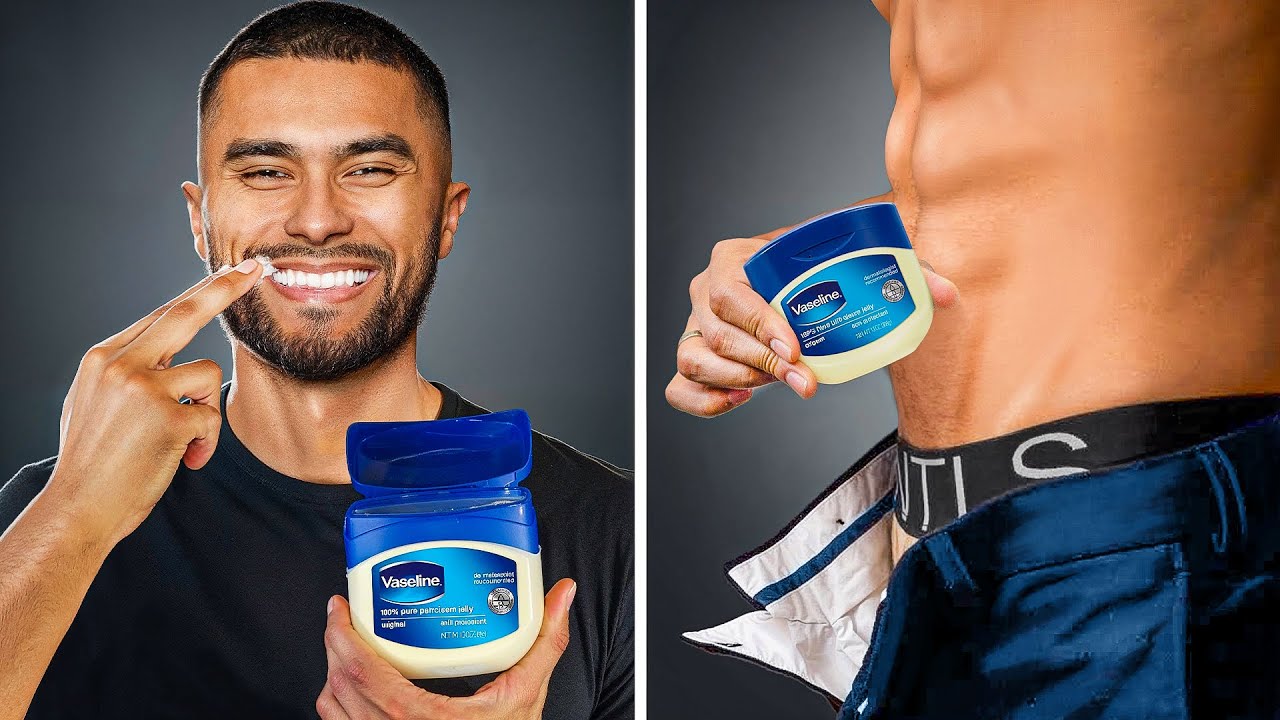 7 Vaseline Tricks That Will Make You Look Better! - YouTube