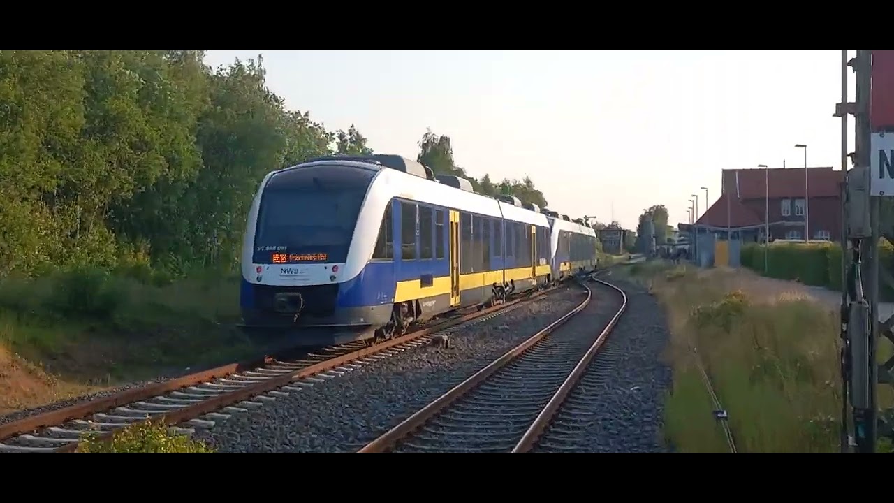 RE 18 nach Osnabrück Hbf am vorsignal - YouTube