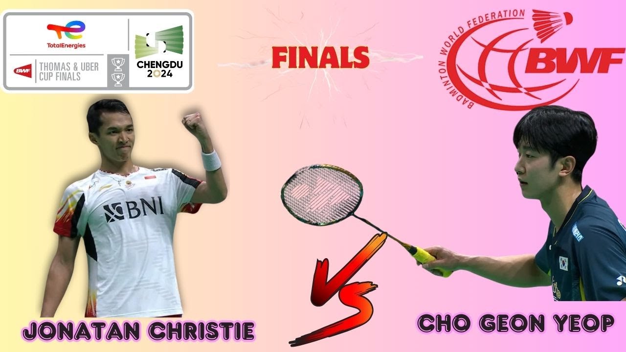 INCREDIBLE COMEBACK! Jonatan Christie vs Cho Geon Yeop | BWF Thomas Cup ...
