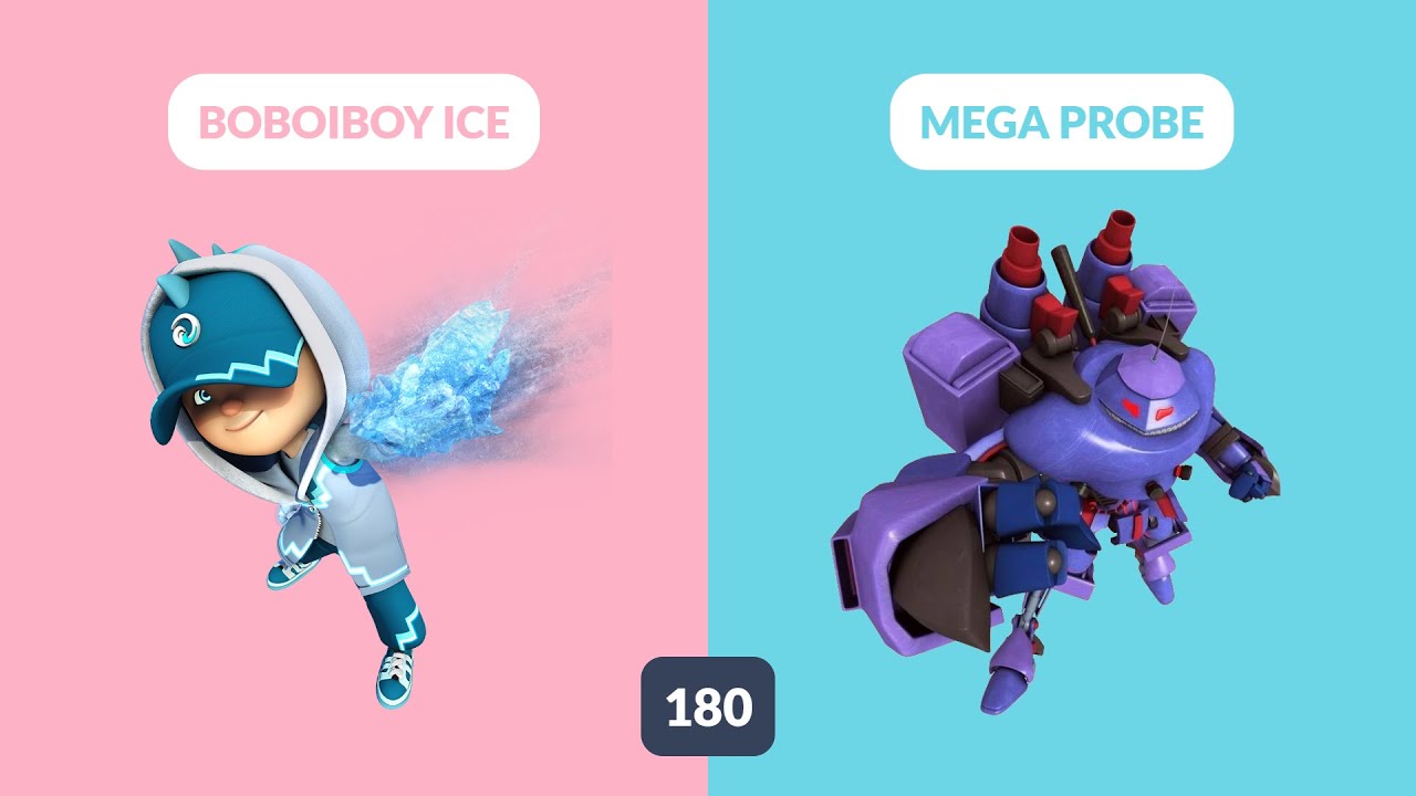 Kartu Boboiboy - Mari Bermain Bersama Boboiboy! BoBoiBoy Ice, Mega ...