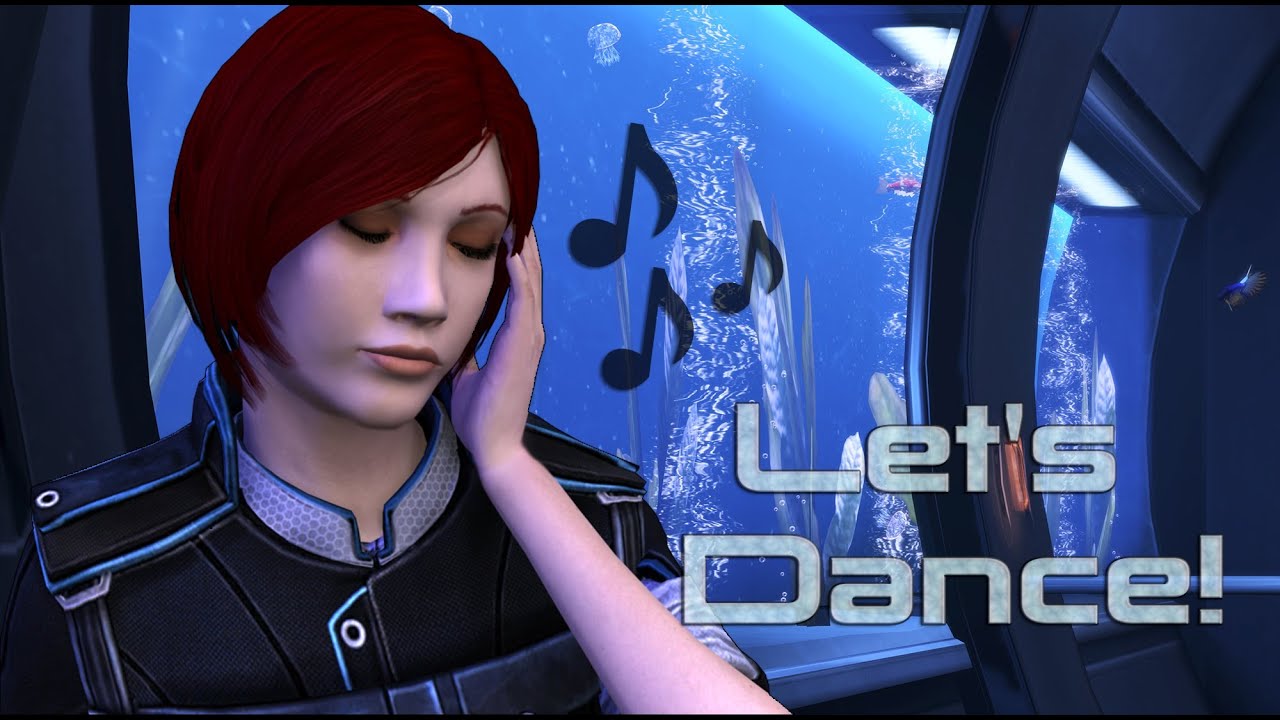 Mass Effect 3 : Commander Shepard knows how to dance! (FemShep) - YouTube