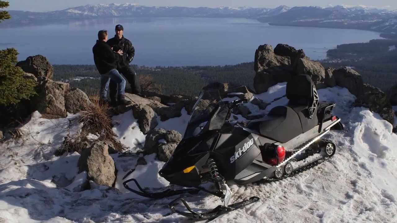 Next Stop: Reno/Lake Tahoe - Lake Tahoe Snowmobile - YouTube
