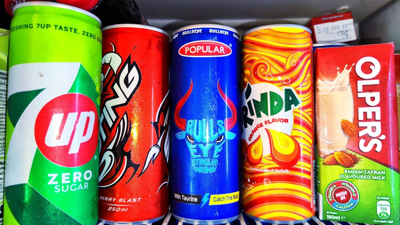 Pepsi,Sting,redbull,Coca-Cola,cold,7up drinks,soft drink#viralshort # ...