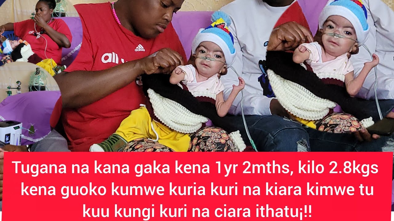 Tugana na kana gaka kena 1yr 2mths, kilo 2.8kgs na kena guoko kumwe ...