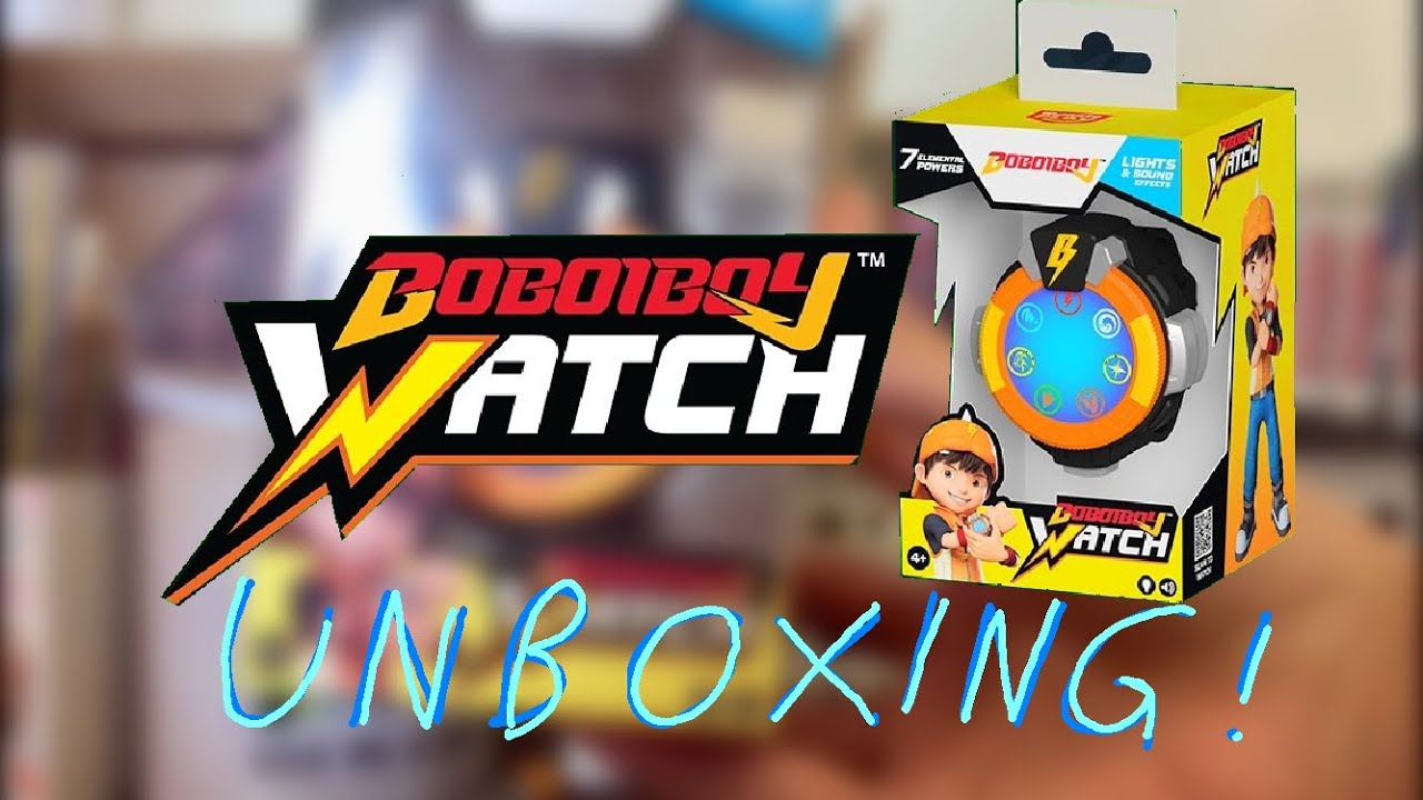 BOBOIBOY WATCH UNBOXING! JAM KUASA BOBOIBOY | AMIN KAMAL CHANNEL - YouTube