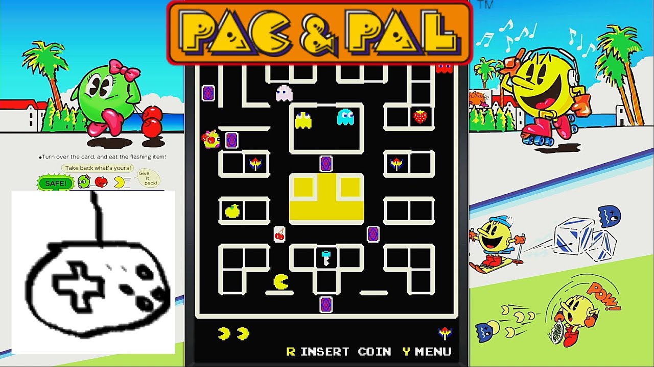 【Switch】パック＆パル (PAC&PAL)【PAC-MAN MUSEUM+】 - YouTube