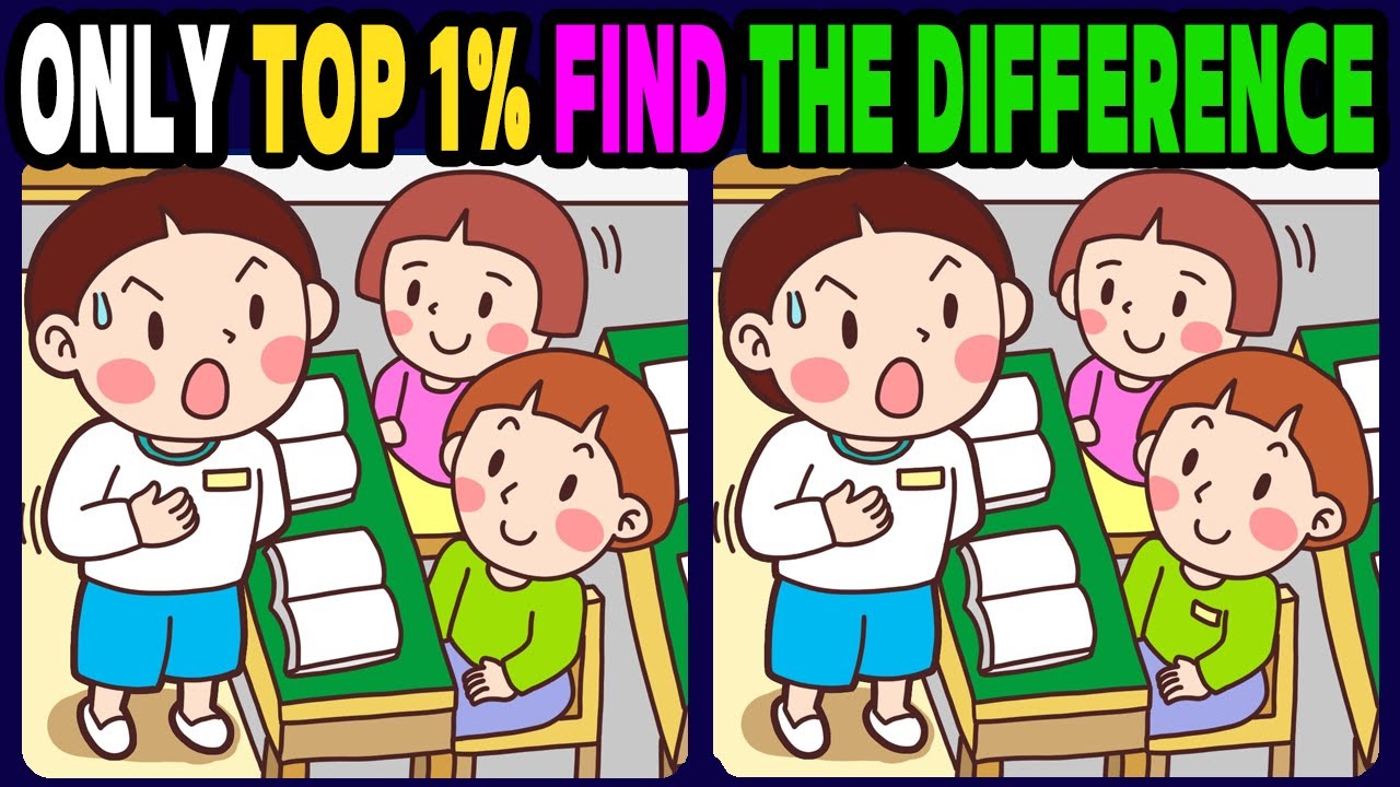 【Spot the difference】Only top 1% find the differences / Let's have fun ...