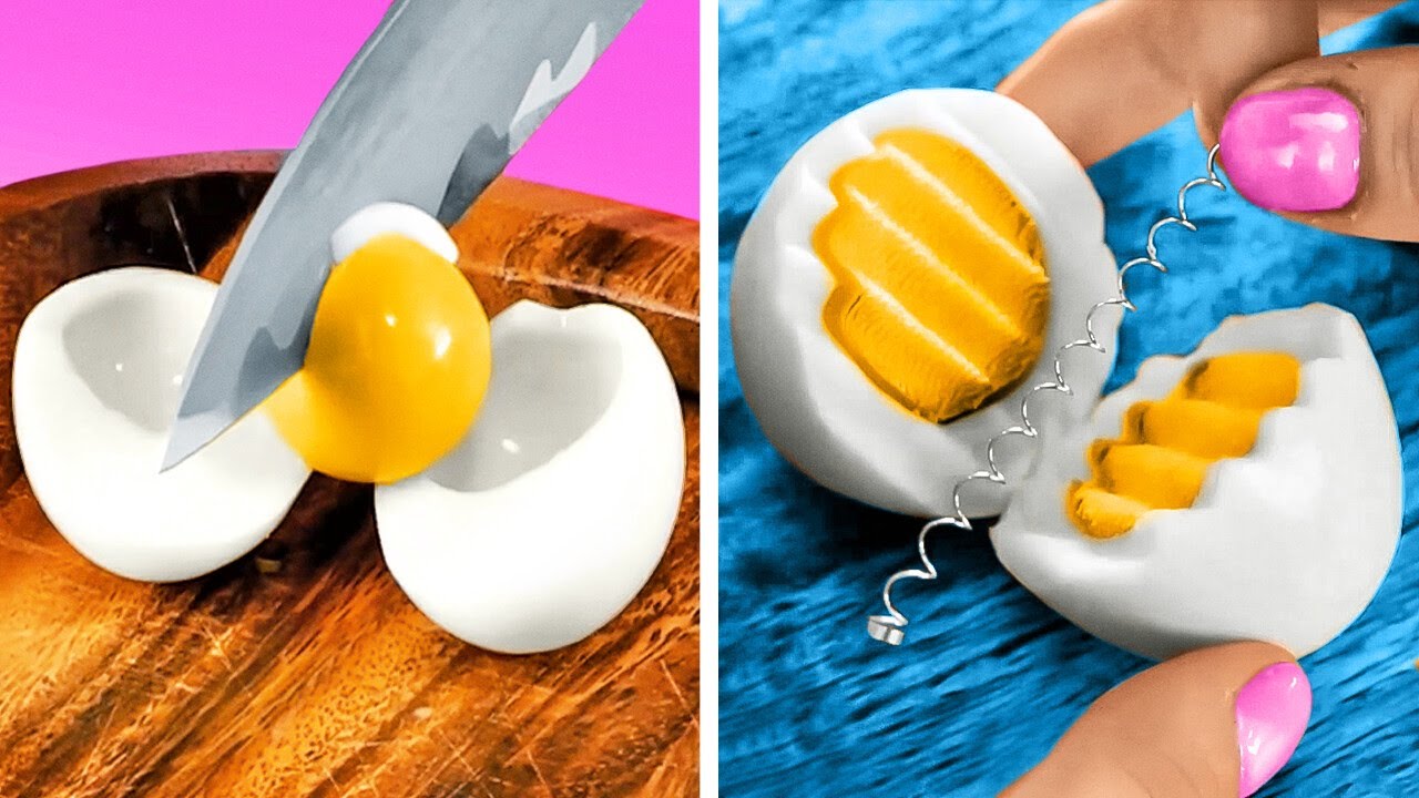 Simple Egg Hacks That Will Surprise You - YouTube