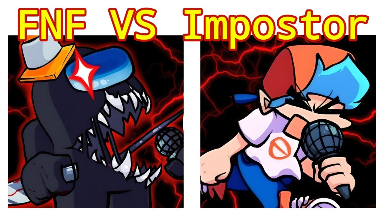 Friday Night Funkin' VS Impostor / Boyfriend runs away (Among us) (FNF ...