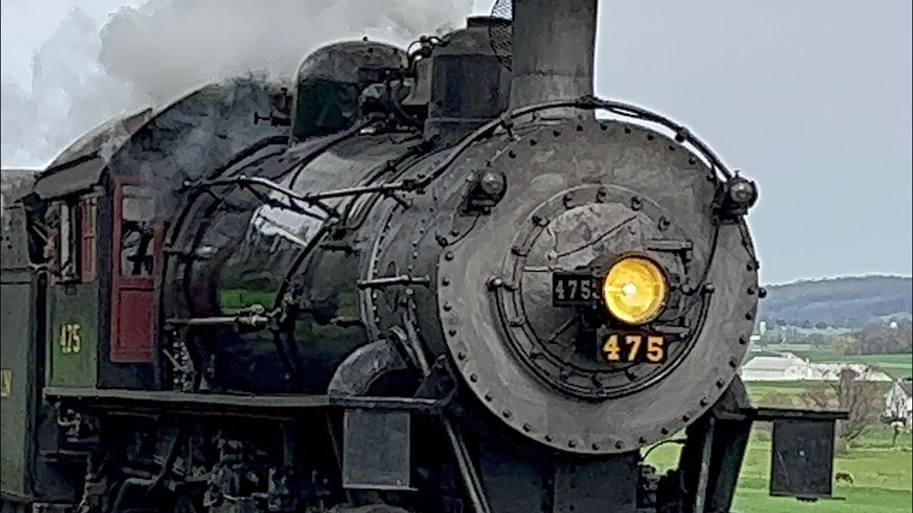 Strasburg Railroad 475 - YouTube