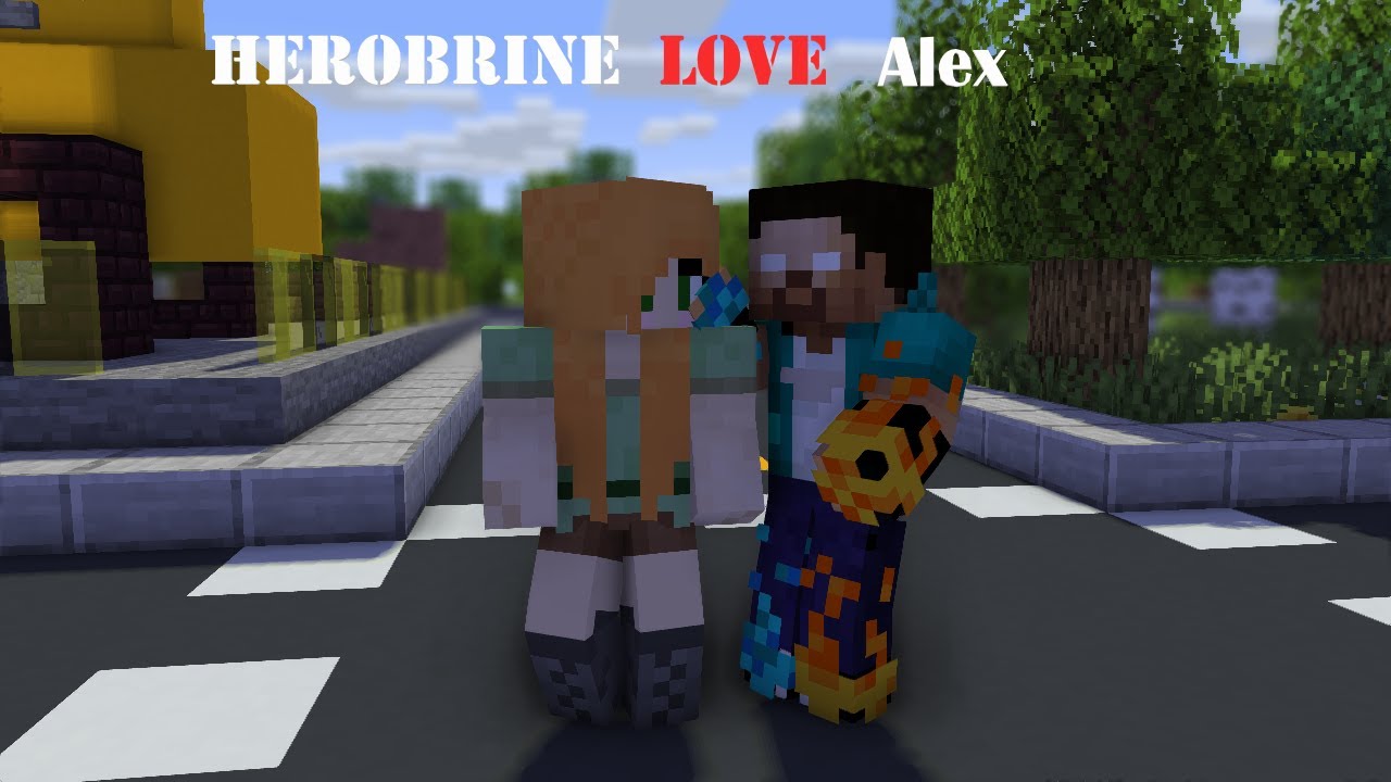 Herobrine love Alex part 1 [Minecraft animation] - YouTube