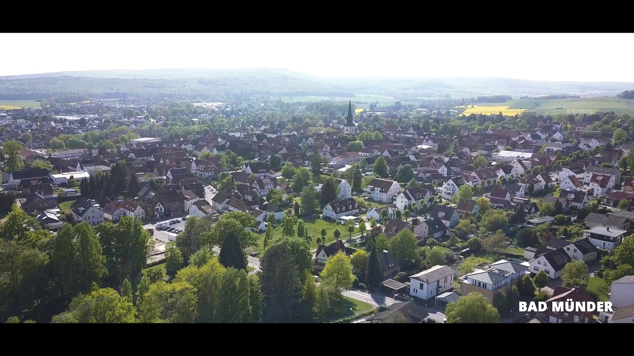 Bad Münder - by drone / DJI Mavic [4K] - YouTube