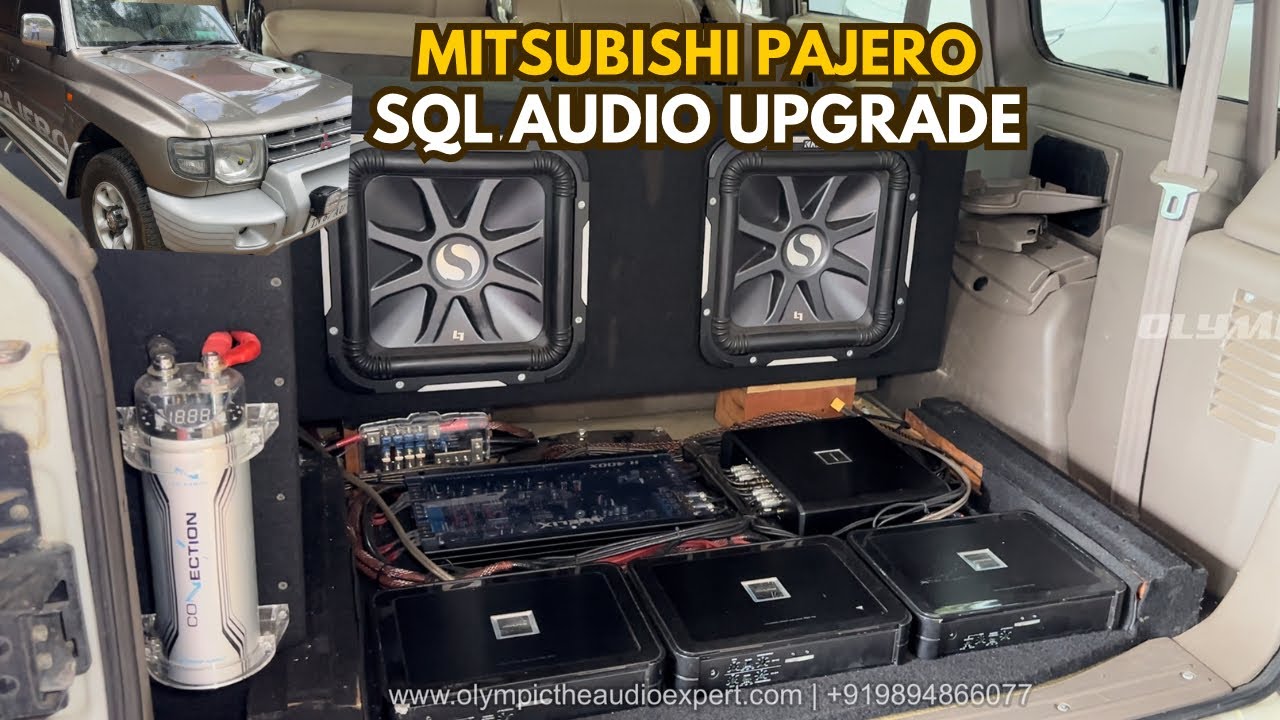 Ultimate SQL Car Audio Upgrade on Mitsubishi Pajero | Alpine, Morel, Focal & Kicker Setup - YouTube