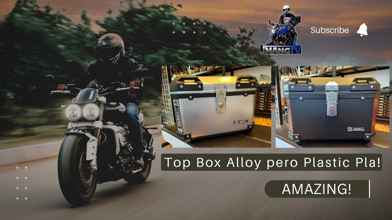 SEC Topbox na Alloy pero Plastic pla! - YouTube