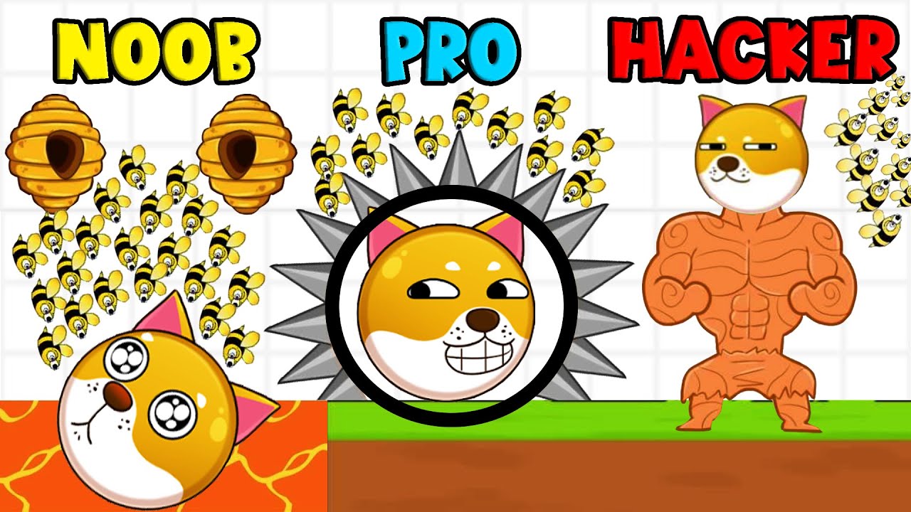 NOOB vs PRO vs HACKER | Save the Dog - YouTube