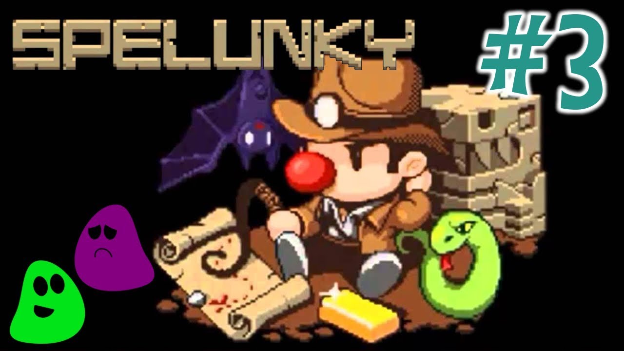 Spelunky Classic - Episode 3: I Don't Like Monkeys - Green & Purple ...