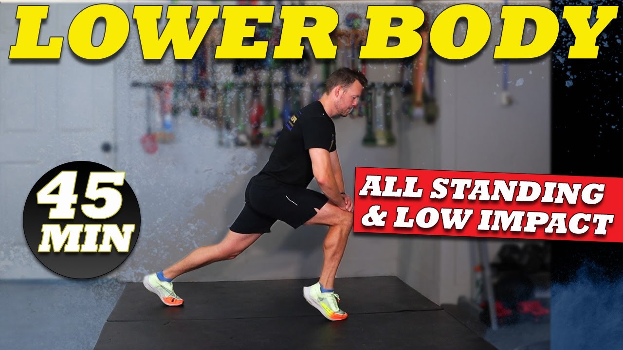 All Standing Lower Body & Cardio | At-Home Workout | Max Steps - YouTube