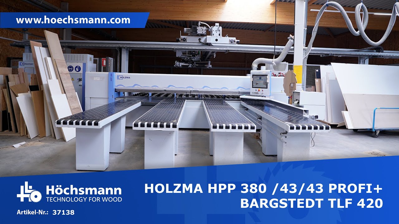 HOLZMA HPP 380 /43/43 PROFI+ BARGSTEDT TLF 420/20/16 (Höchsmann ...