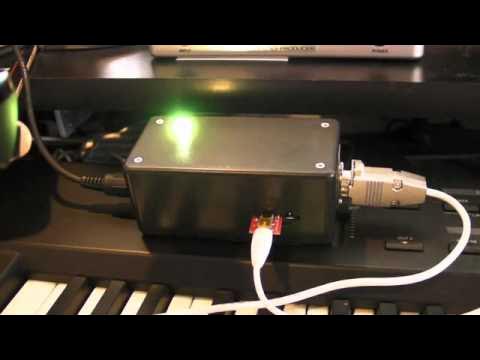 Arduino Nunchuck Baton Project - MIDI Controller - YouTube