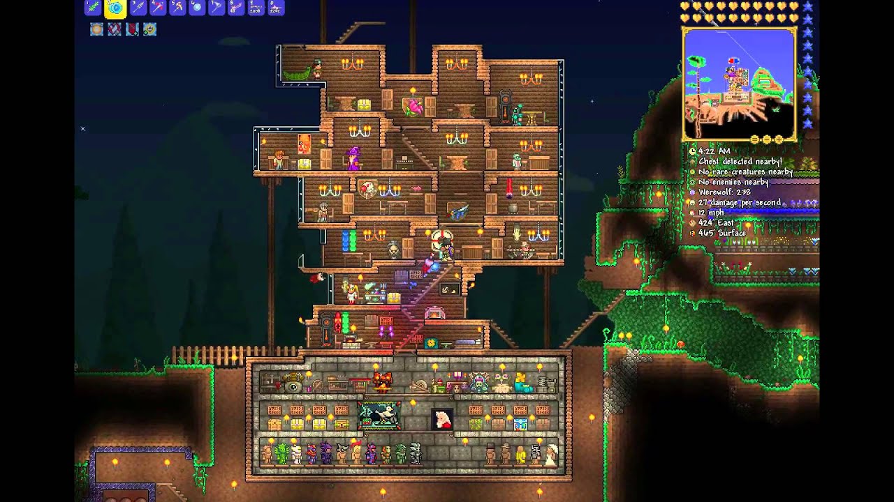 A Walk In Terraria [1.3] - Part 22 - A Casual Fishing Trip - YouTube