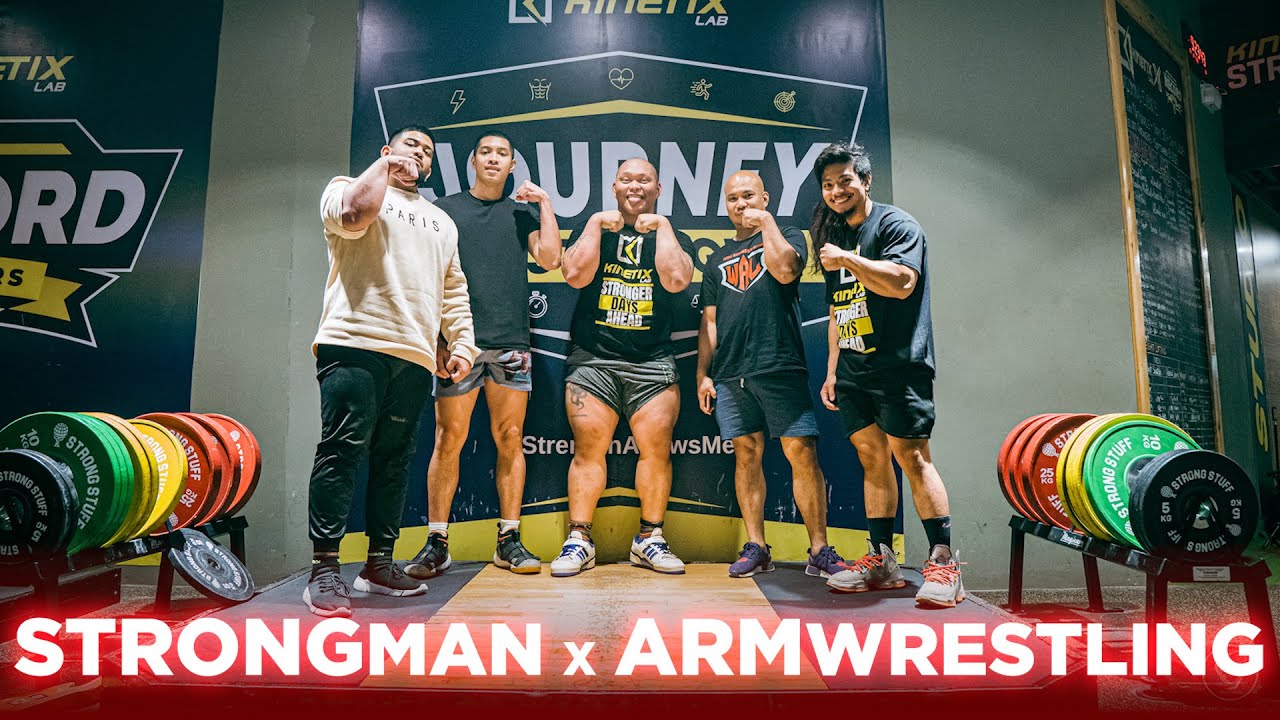 STRONGMAN x ARM WRESTLING | feat. Philippine Strongest Man 2019 - YouTube